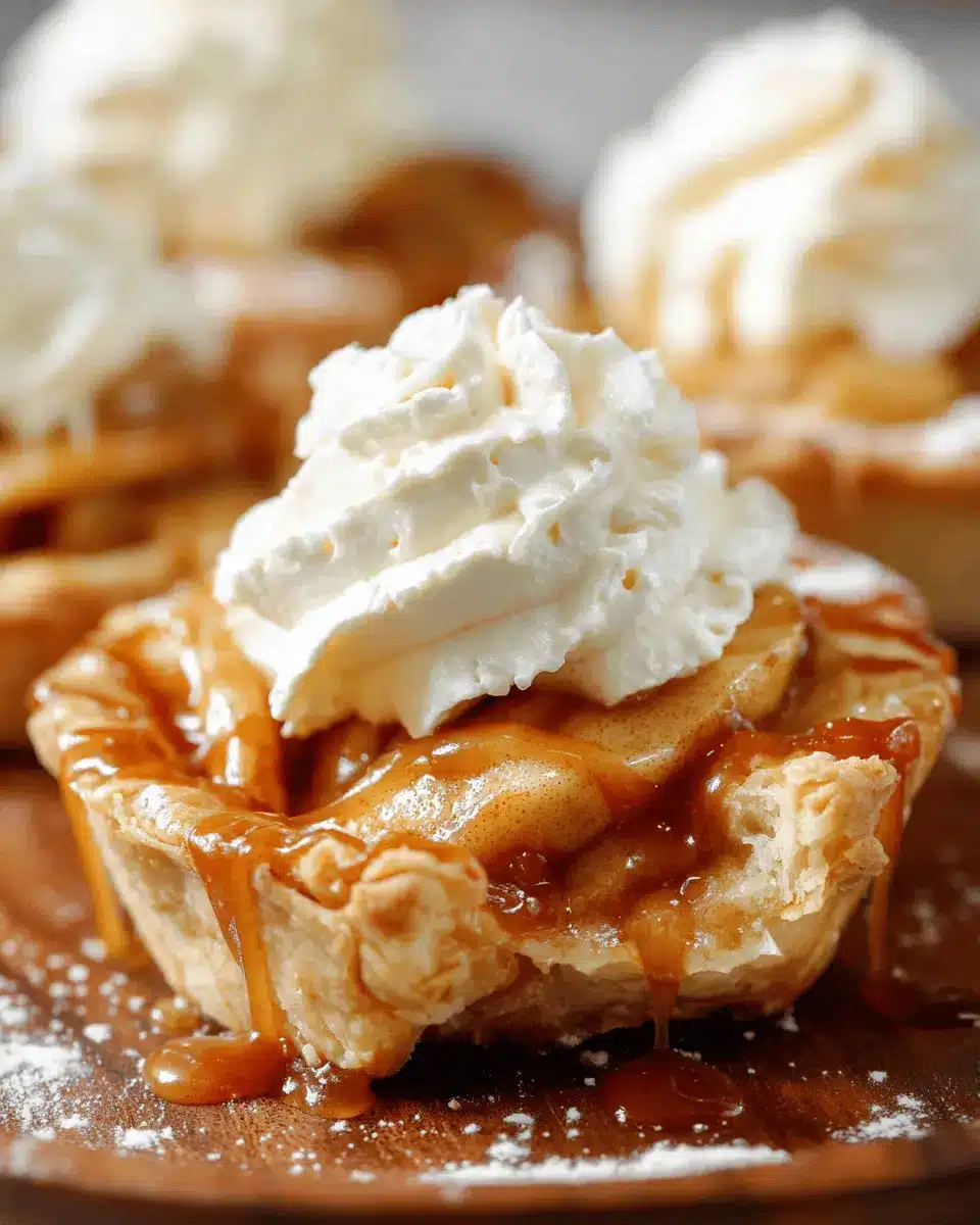 homemade delight mini apple pies