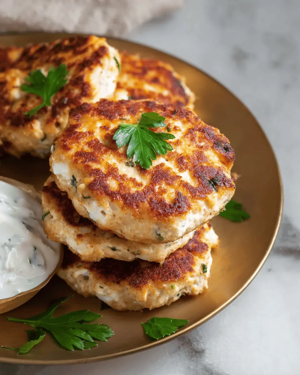 cottage cheese chicken patties