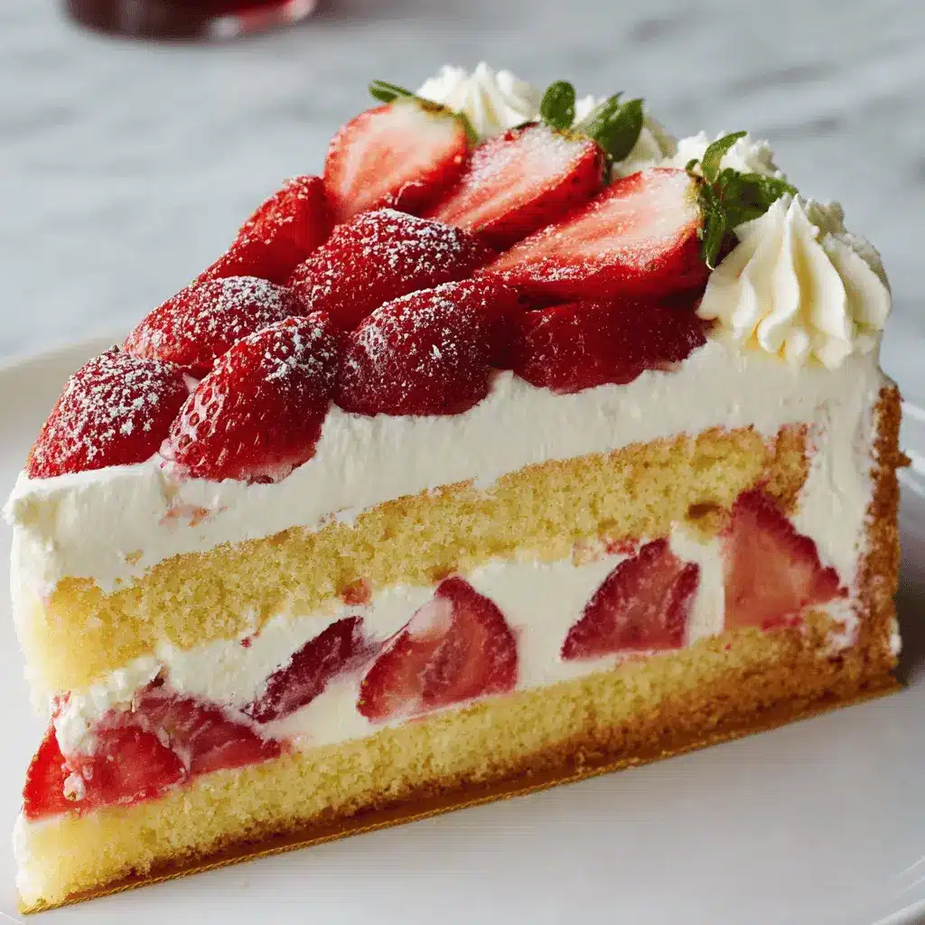 fraisier cake