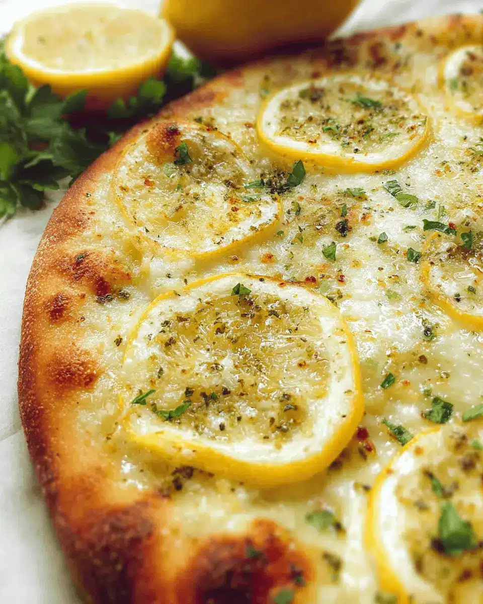 lemon pizza