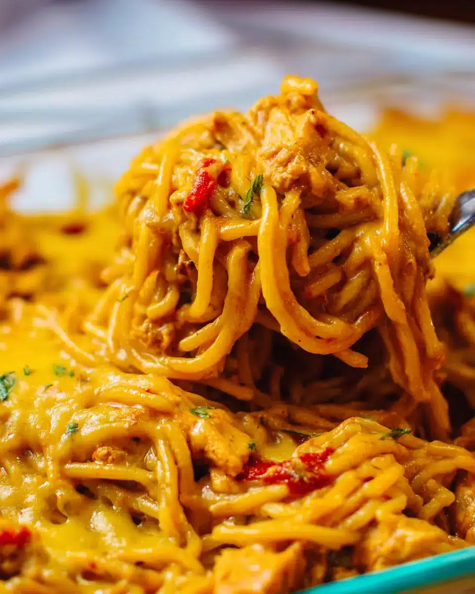 spicy chicken spaghetti