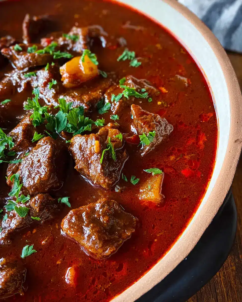 authentic german goulash